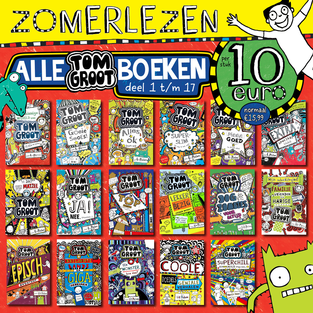 Tien jaar Tom Groot - Gottmer Kinderboeken