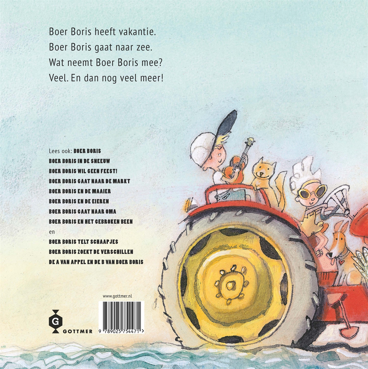 Boer Boris gaat naar zee - Gottmer Kinderboeken
